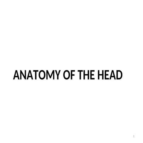 scalp anatomy -layers and applied aspects | PPTX