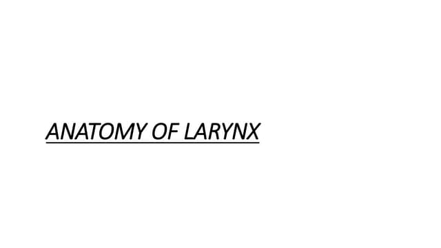 Anatomy of larynx(cartilages, joints, membranes and ligaments).pdf