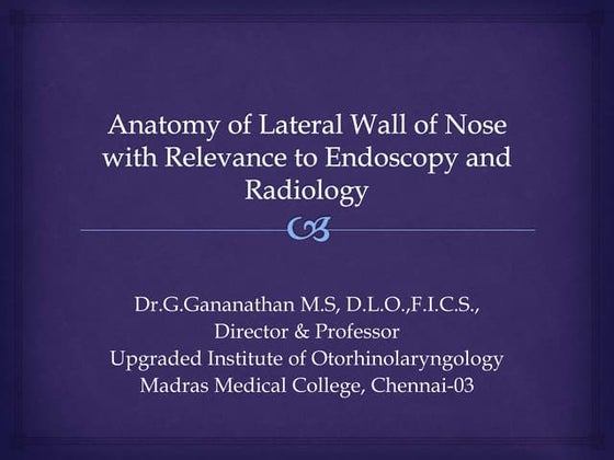 All about uncinate process of nose and paranasal sinuses | PPTX