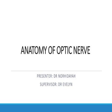 Anatomy of Optic Nerve.pptx