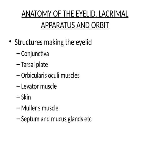 ANATOMY OF THE EYELIDS, LACHRIMAL APPARATUS AND ORBIT.pptx