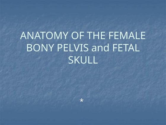 Fetopelvic relationship | PPTX | Pregnancy | Reproductive Health