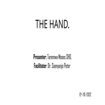 Anatomy of the Hand power point presentation.pptx
