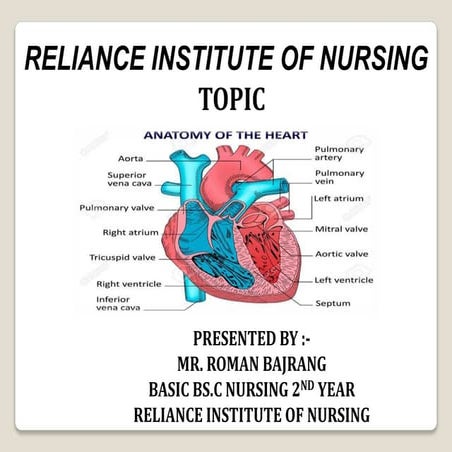 Anatomy of the heart | PPTX | Medical Health