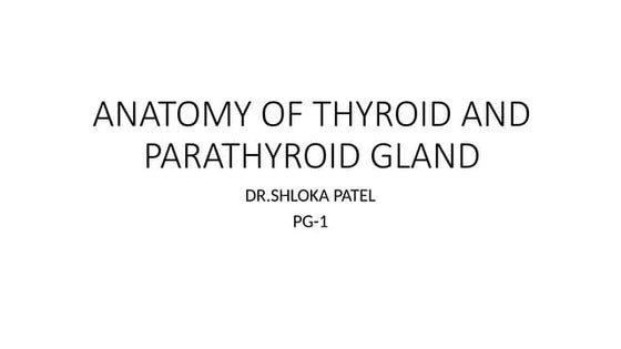 thyroid anatomy and physiology ppt .pptx