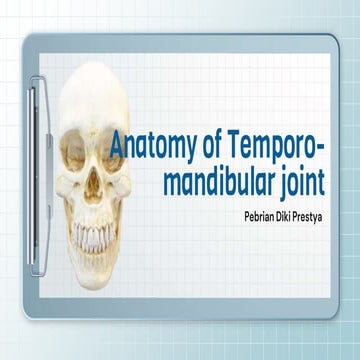 Anatomy of TMJ - Pebrian.pptx