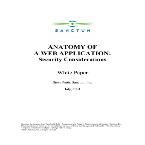 Anatomy Of Web App | PPT