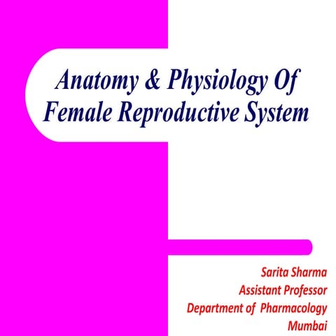 Female reproductive system | PPT