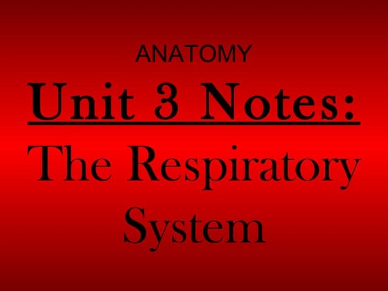 Anatomy unit 3 cardio and respiratory systems heart dissection notes | PPTX