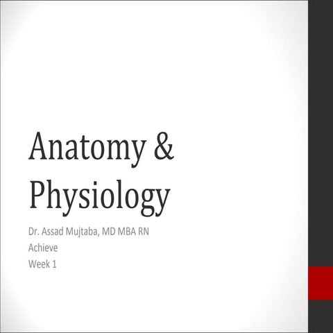 Introduction to Human Anatomy | PPTX