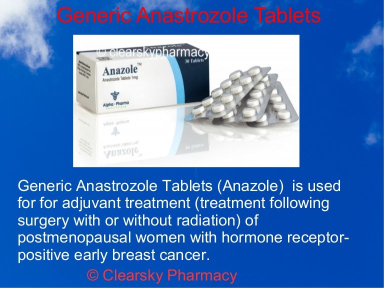 Generic Anastrozole Tablets (Anazole)