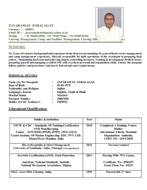 Security Resume - Hugh Word | PDF