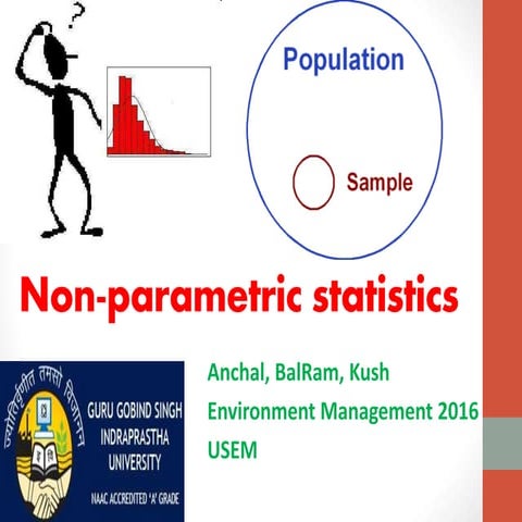Parametric vs Nonparametric Tests: When to use which | PPT