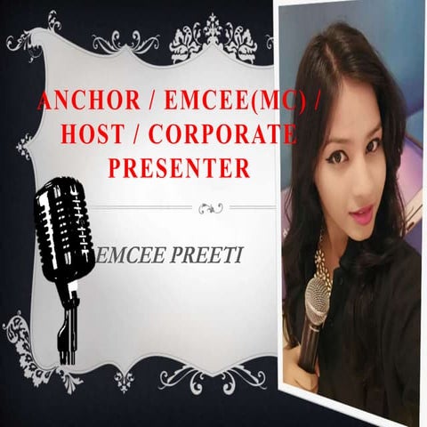 Anchor profile mc preeti | PPT