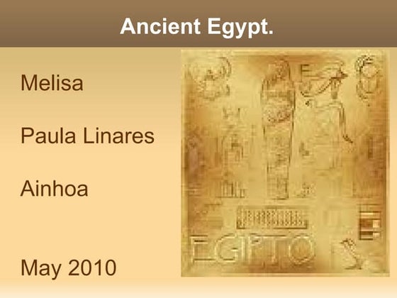 Ancient Egypt Facts | PDF
