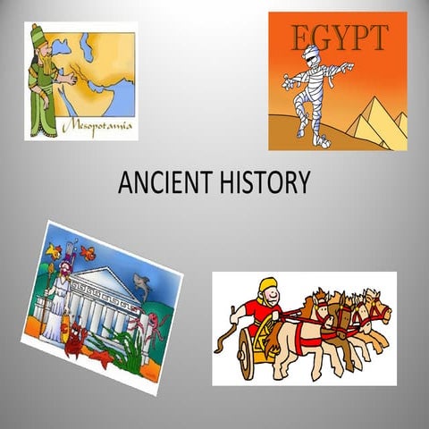Ancient history | PPT