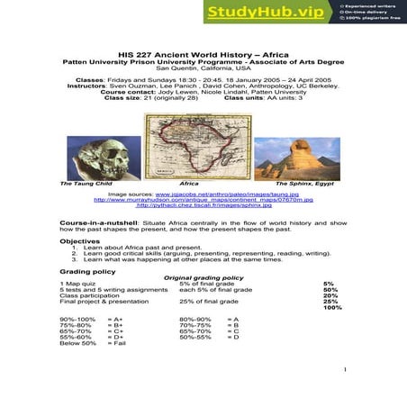 Ancient African History | PDF