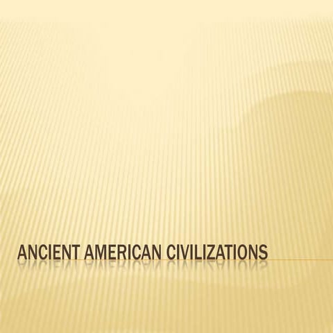 Ancient american civilizations cliff dwellers mound builders | PPTX ...