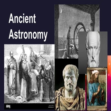 Ancient Astronomy.pptx | Astrology | Religion & Spirituality