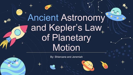 Ancient Astronomy for senior High School students | PPT