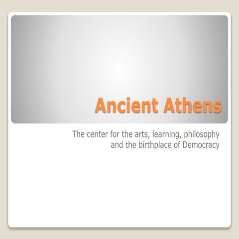 Ancient Athens | PPTX