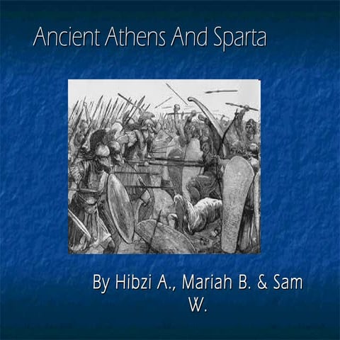 Ancient athens and sparta | PPT