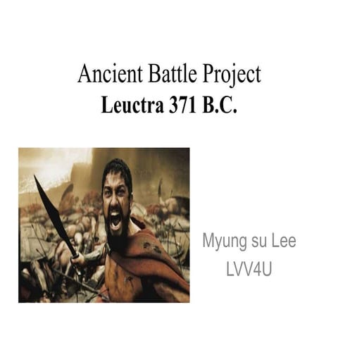 Ancient Battle Project | PPTX