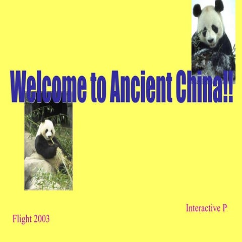Ancient china | PPT