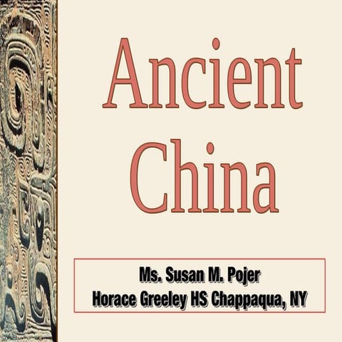 Zhou Dynasty PPT | PPTX