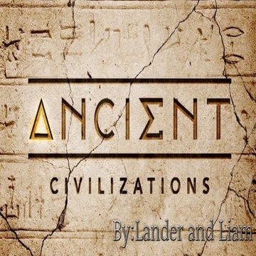 Civilization comparison - Ancient vs Modern | PPTX