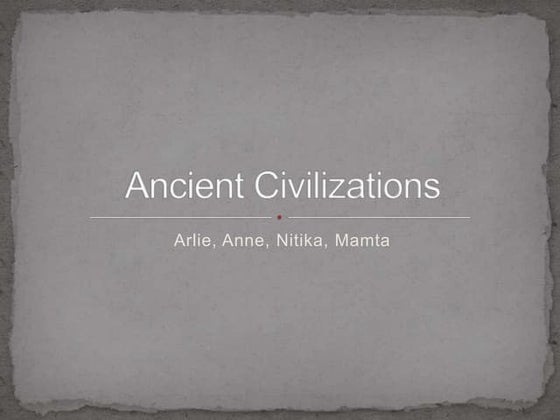 Lesson7 Arts: Arts in Early Civilization | PPT