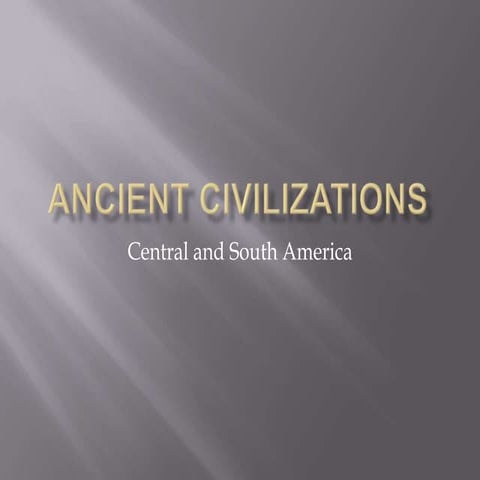 Mesoamerican Civilizations | PPT