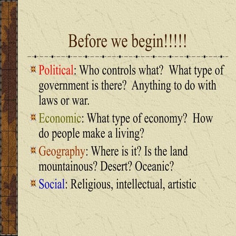 Ancient Civilizations history and diffent characters relevant for us | PPTX