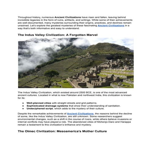 Ancient Civilizations and Their Greatest Mysteries.pdf