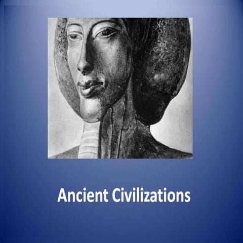 Ancient Civilizations Power Point | PPTX