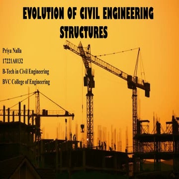 Ancient Civil Engineering and Architecture | PPTX
