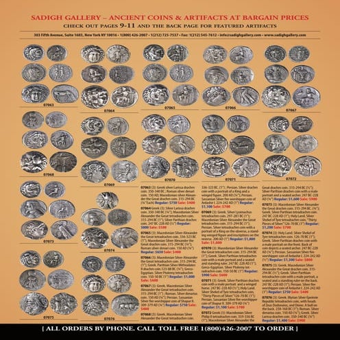 Various Ancient Coins | PDF