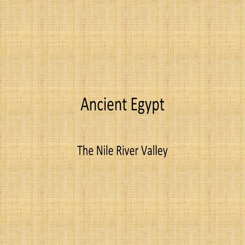 Ancient Egypt | PPT