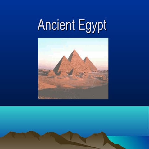 Ancient egypt | PPT