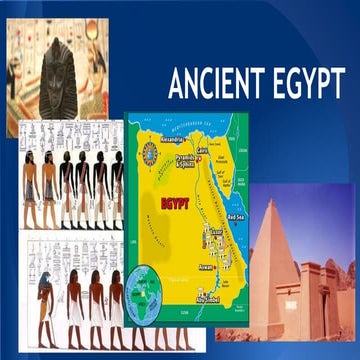 ANCIENT EGYPT AND NUBIA | PPTX
