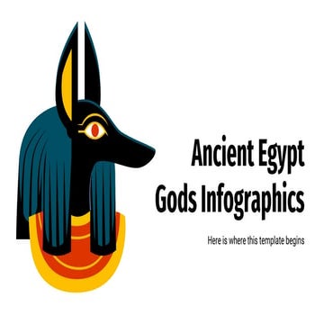 Ancient egypt gods infographics | PPTX