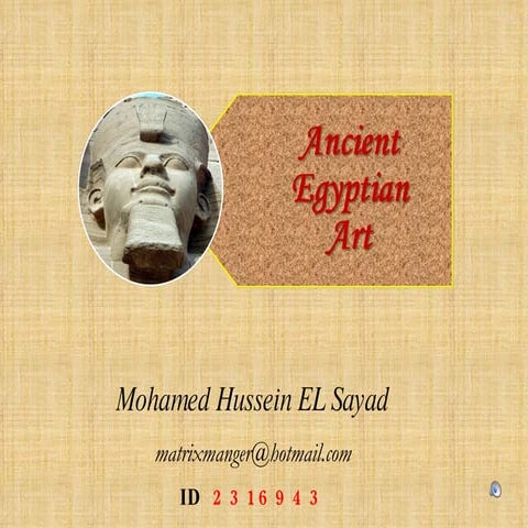 Ancient Egyptian Art | PPT