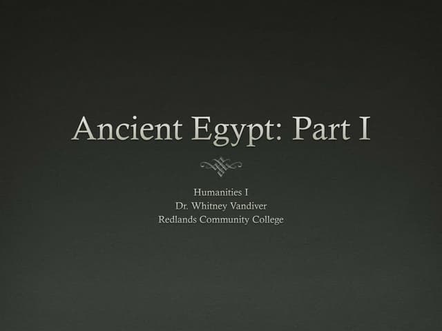 King Tut(Tutankhamun) | PPTX