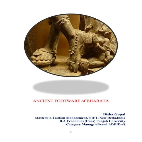 Ancient footware of Bharata | PDF