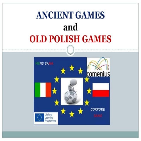 Ancient games | PPTX