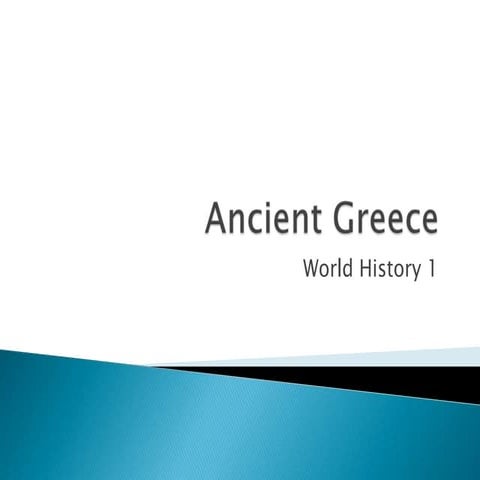Ancient greece study guide | PPTX