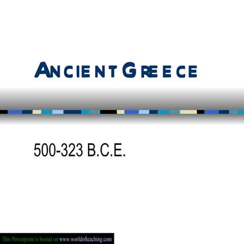 Ancient greece | PPT