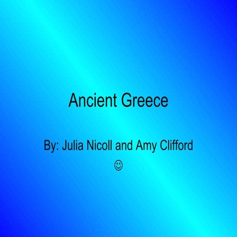 Ancient greece | PPT