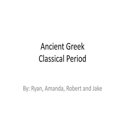 Ancient Greece | PPT