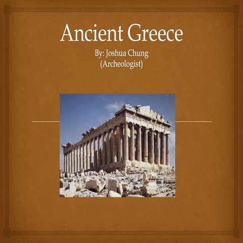 Ancient greece | PPTX